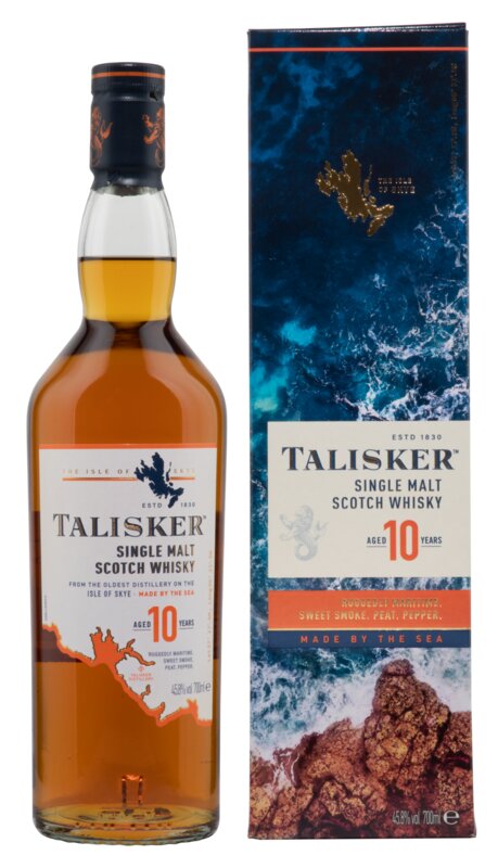 Talisker Single Malt 10 J. 45.8%