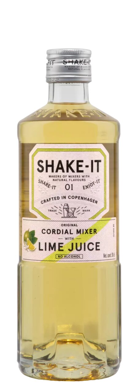 Shake-It Lime Juice Cordial Mixer alkoholfrei Fruchtsaft
